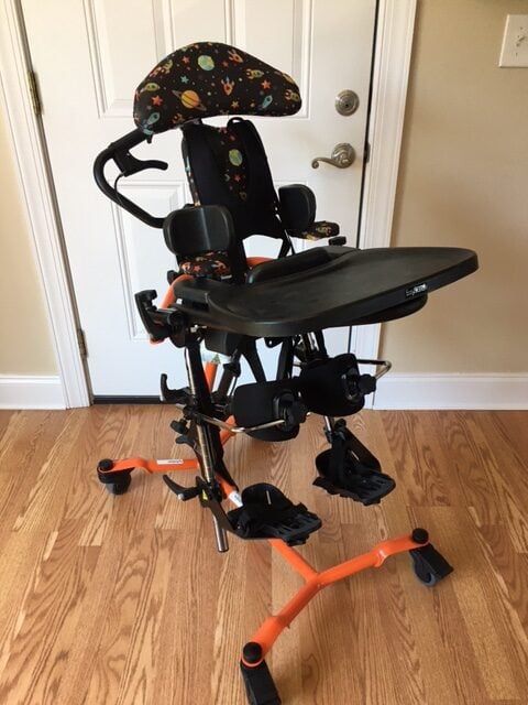 Easy Stand Zing MPS Supine stander W/LE Abduction, Size 1 | Children's ...
