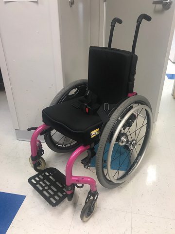 Zippie Zone rigid frame manual wheelchair, 14" wide | Children's ...