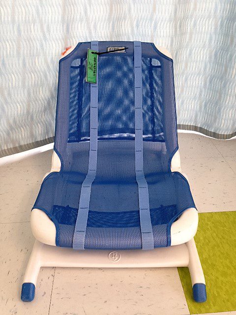 Blue Wave Bath Chair | Children's Assistive Technology Service (C.A.T.S.)