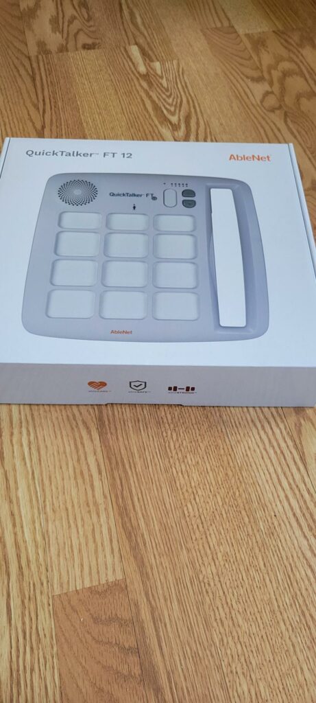 Quick Talker FT 12 | Children's Assistive Technology Service (C.A.T.S.)