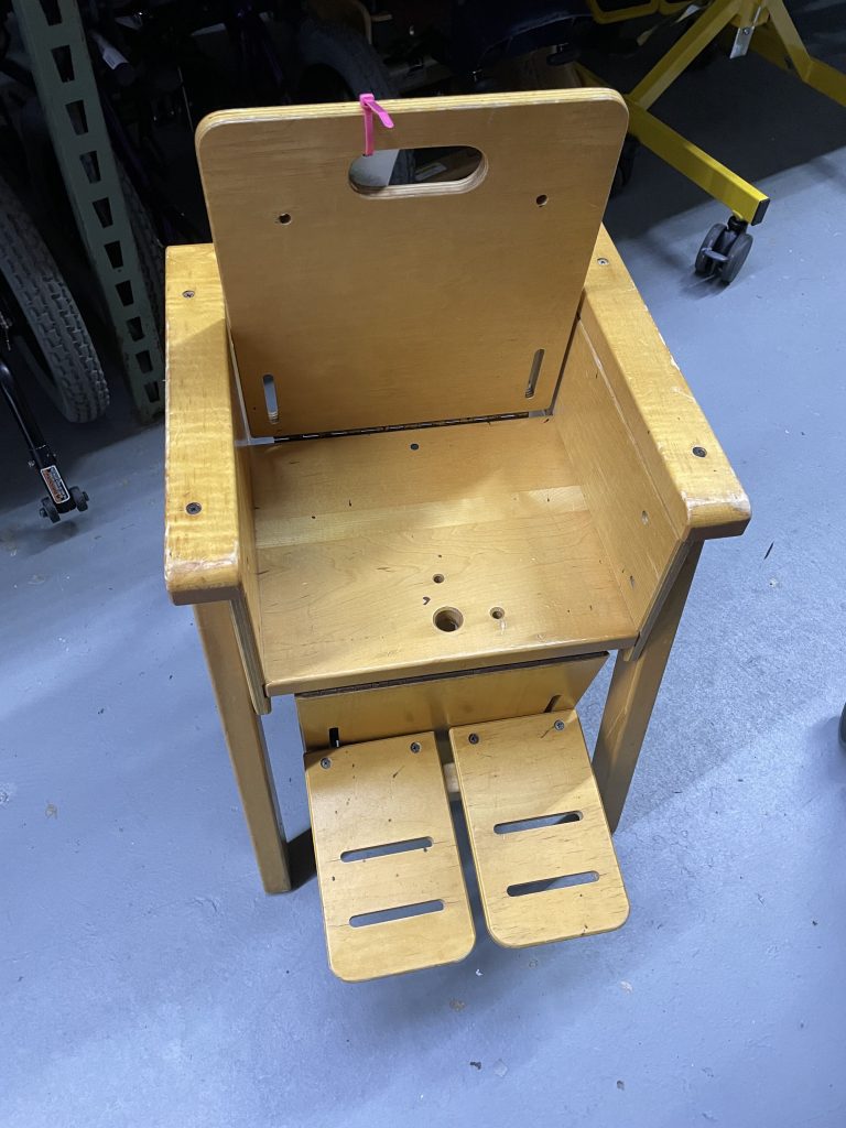 Preschool Chair, 10" wide | Children's Assistive Technology Service (CATS)
