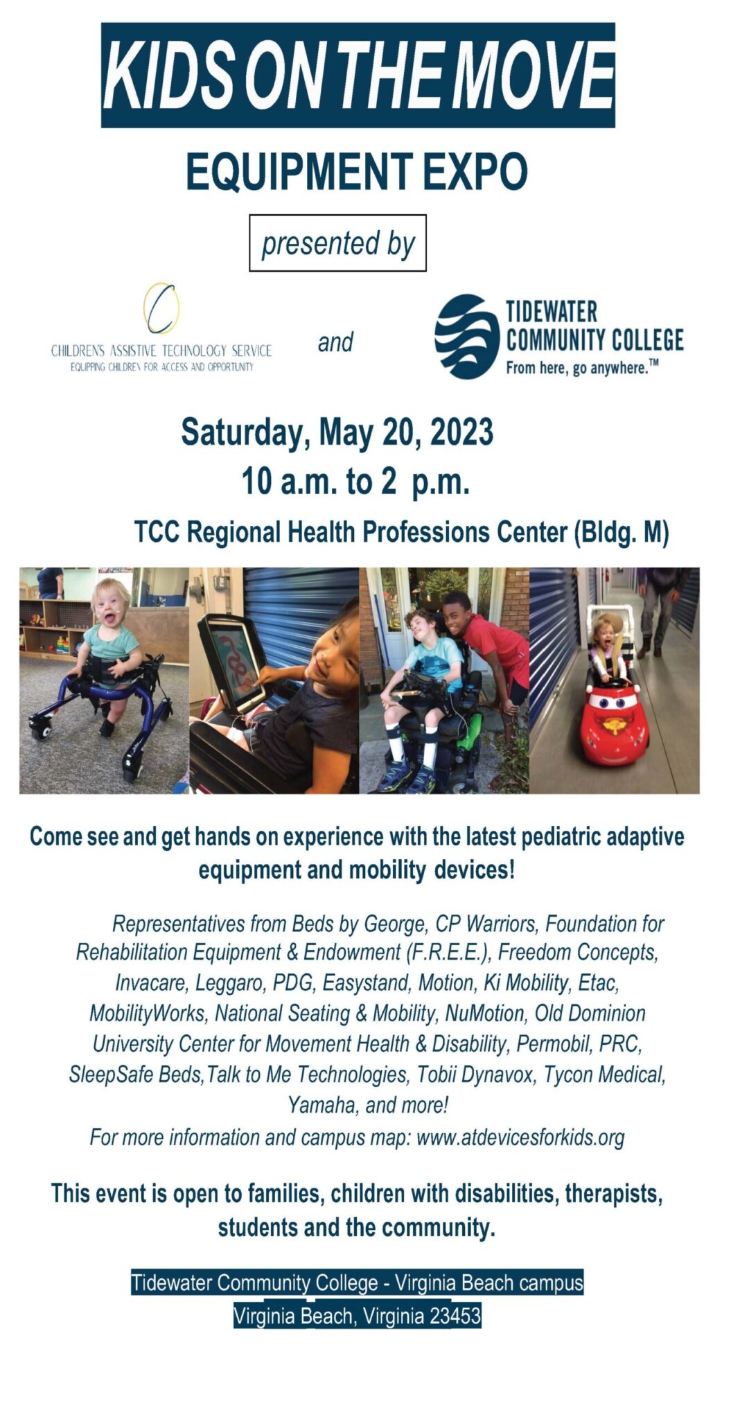 Kids On the Move Equipment Expo and Resource Fair | Children's ...