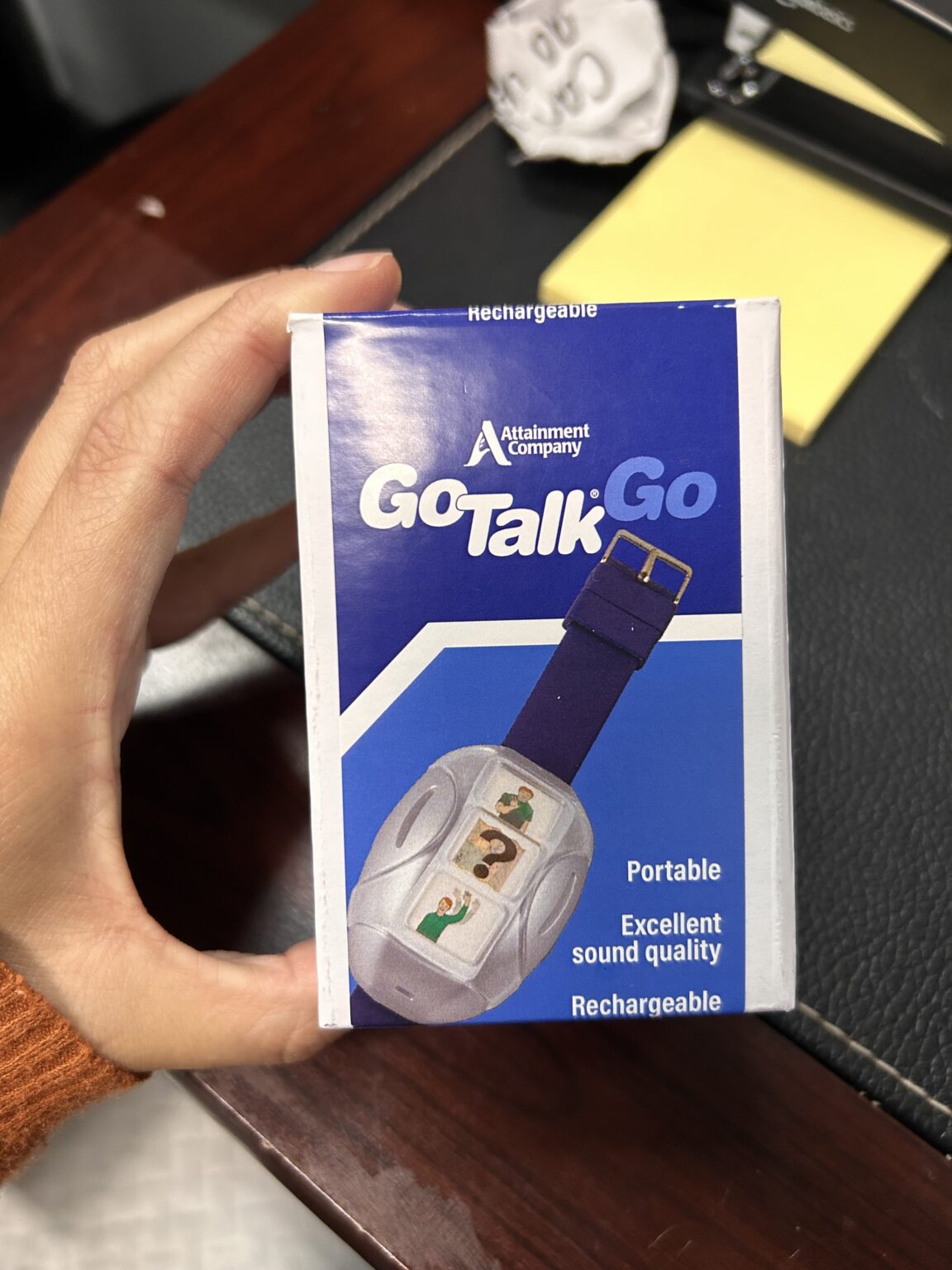GoTalk Go wearable aac device | Children's Assistive Technology Service (C.A.T.S.)