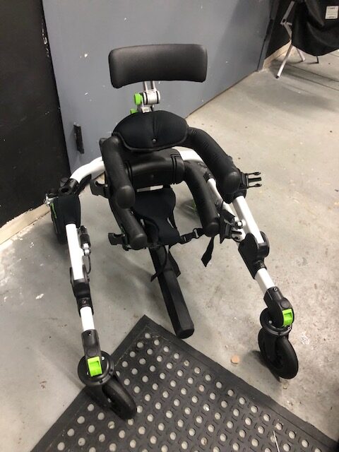 Ormesa Grillo Gait Trainer, size mini, posterior | Children's Assistive ...