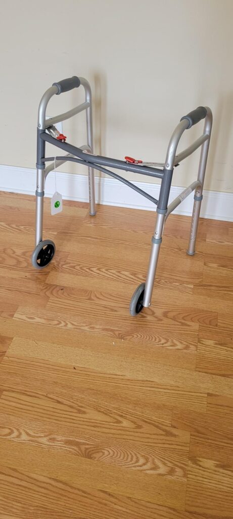 Aluminum Posterior Folding Walker w/wheels | Children's Assistive ...
