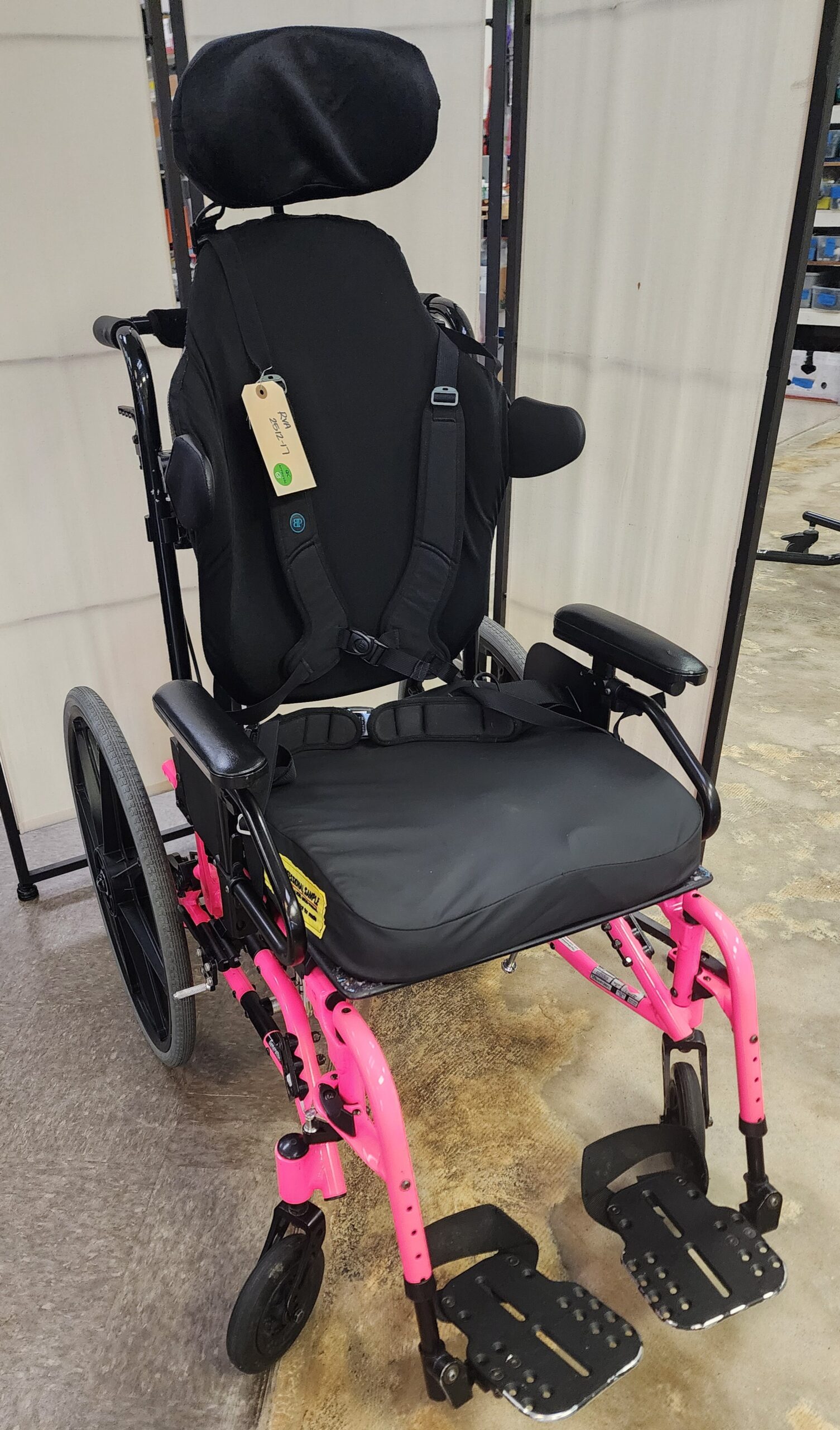 NXT Generation tilt in space wheelchair-rigid frame, 18" wide ...
