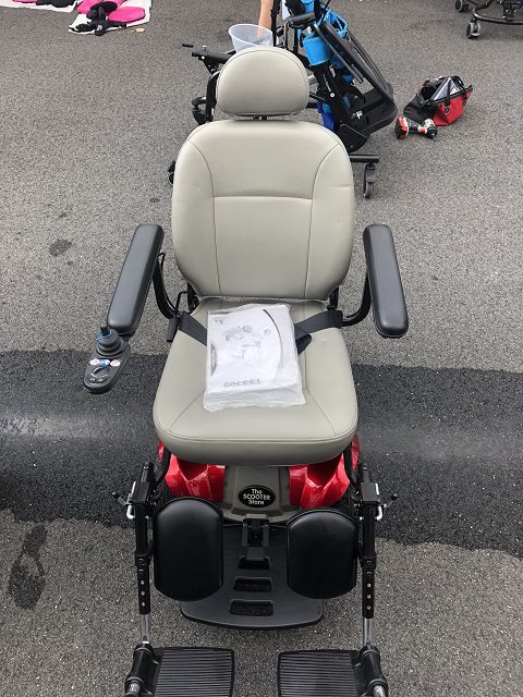 Sit and Ride Power Wheelchair